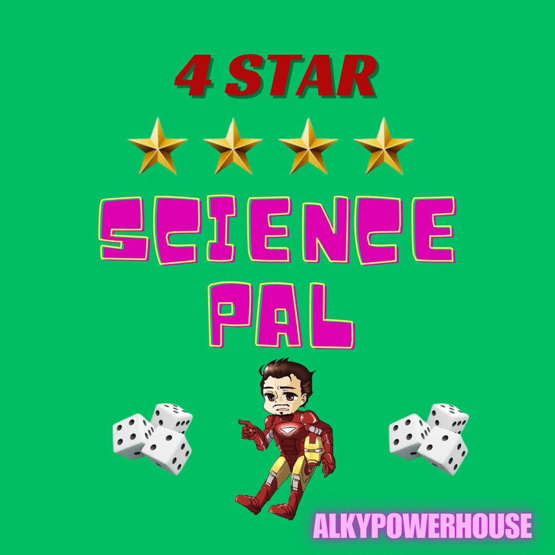 SCIENCE PAL 4 Star Monopoly Go Sticker Set 17 - Etsy