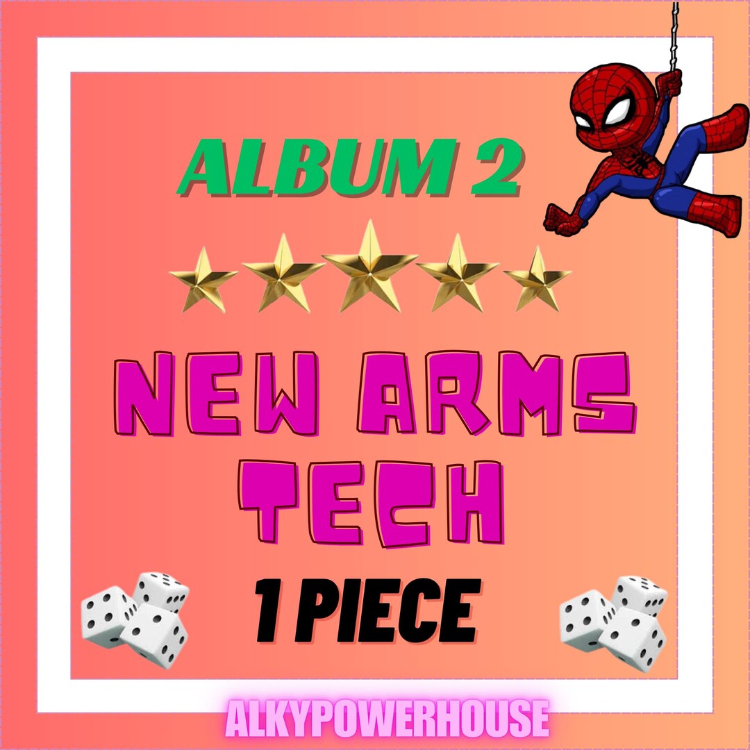 NEW ARMS TECH 5 Star Monopoly Go Sticker Set 19 Album 2 - Etsy