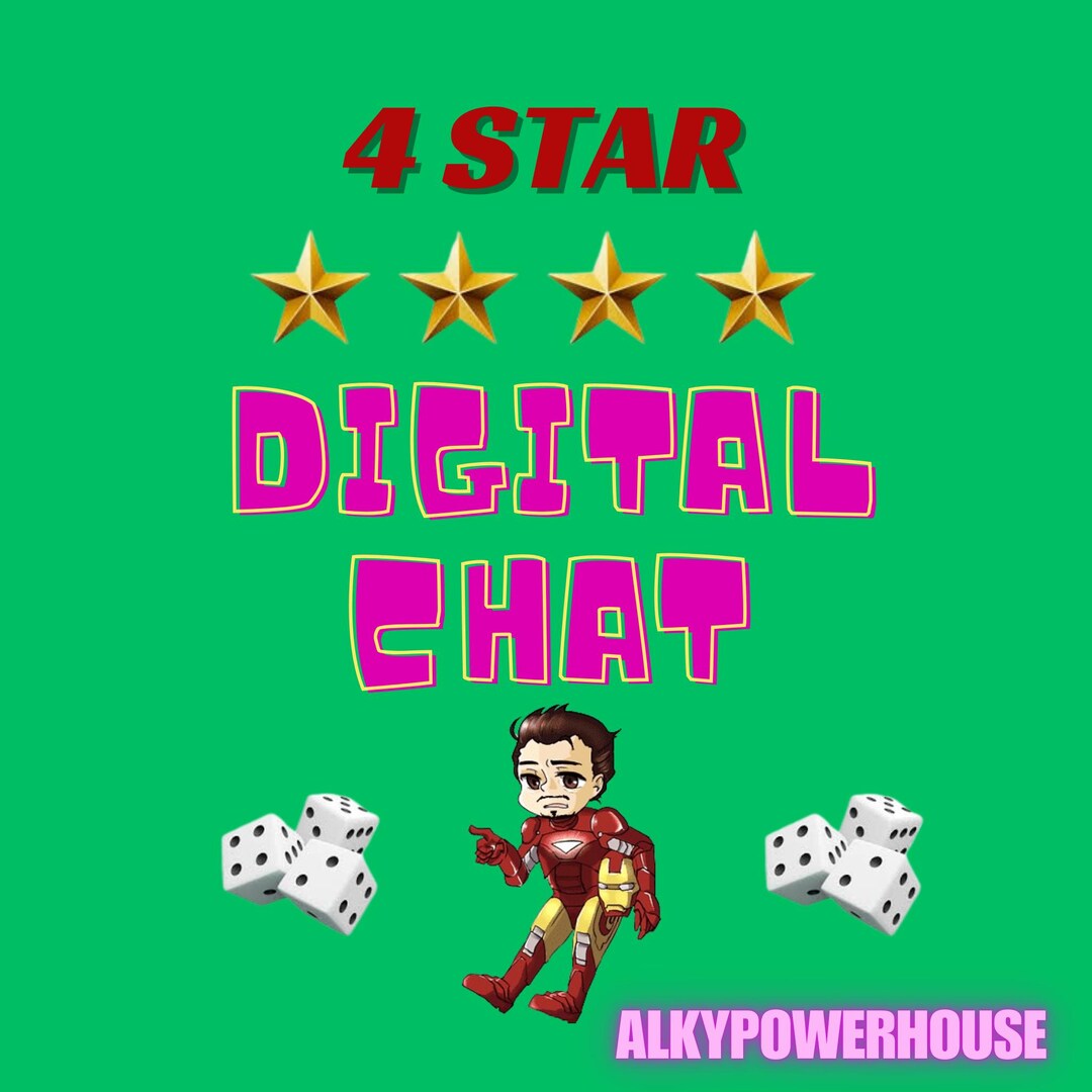 DIGITAL CHAT 4 Star Monopoly Go Sticker Set 16 - Etsy