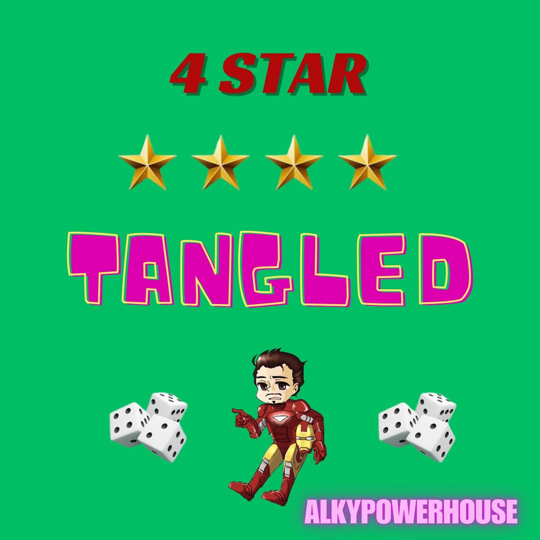 TANGLED 4 Star Monopoly Go Sticker Set 9 - Etsy