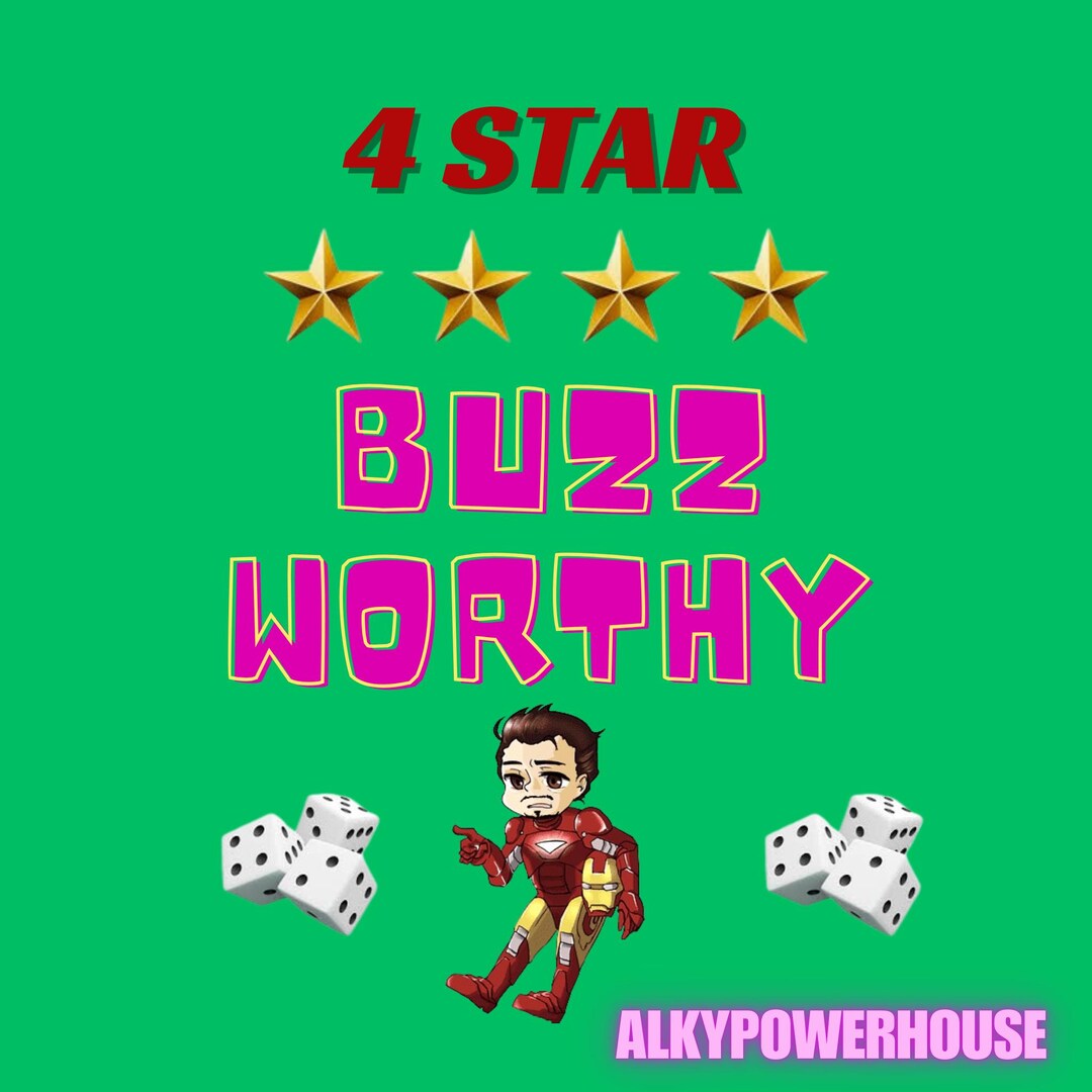 BUZZ WORTHY 4 Star Monopoly Go Sticker Set 10 - Etsy