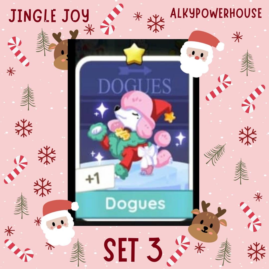 Dogues 1 Star Monopoly Go Sticker Set 3 - Etsy