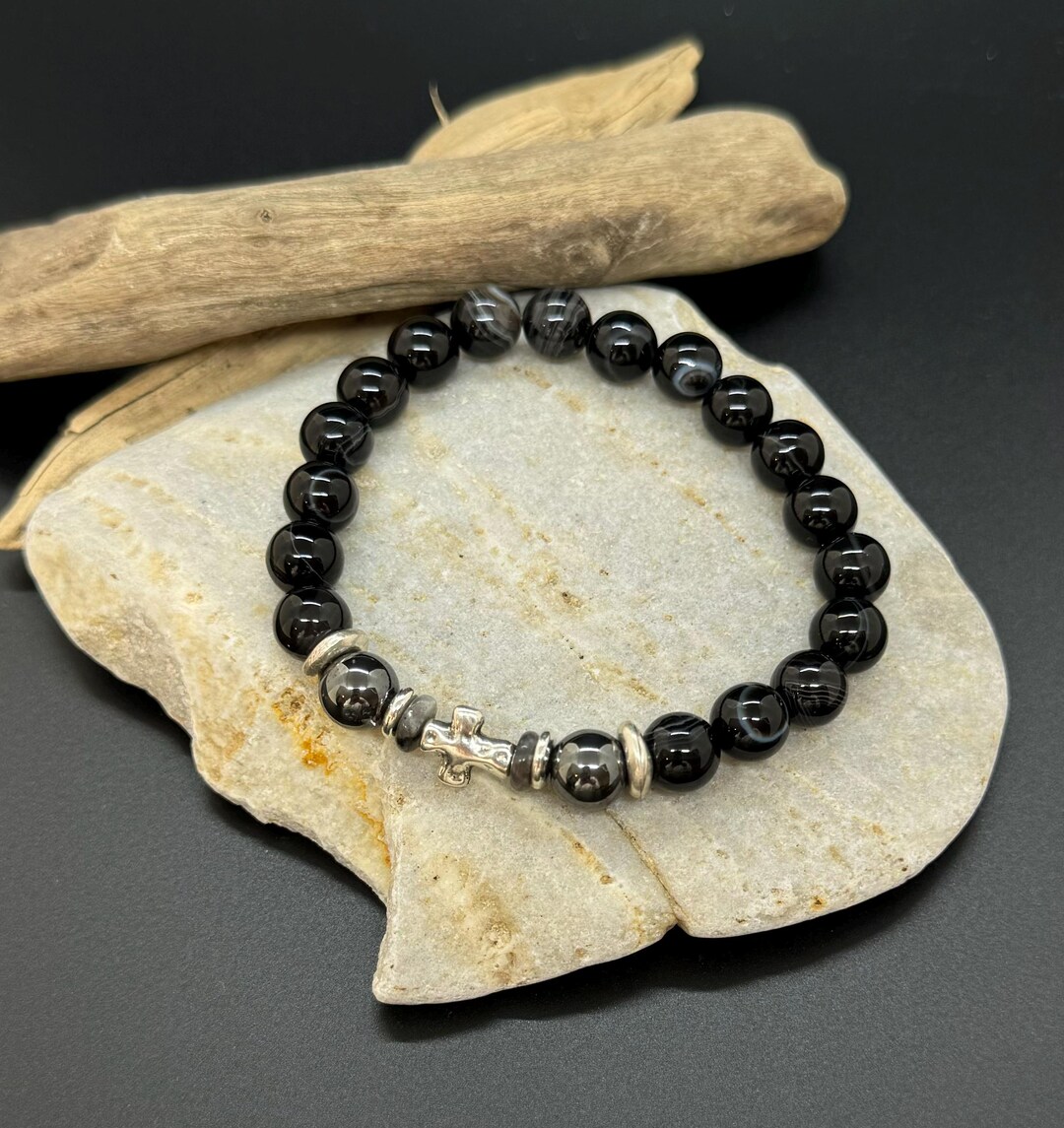 Sardonyx Sentinel by JP Designs - Sardonyx Agate, Hematite, Silver ...