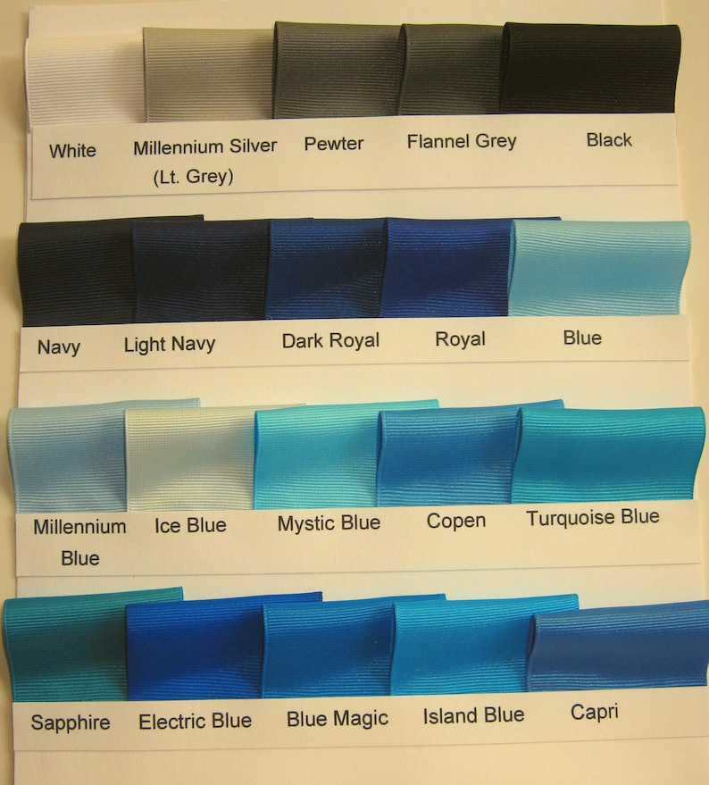 CUSTOM YOU CHOOSE the Color 5 Inch Loopy Boutique Style Grosgrain Hair ...