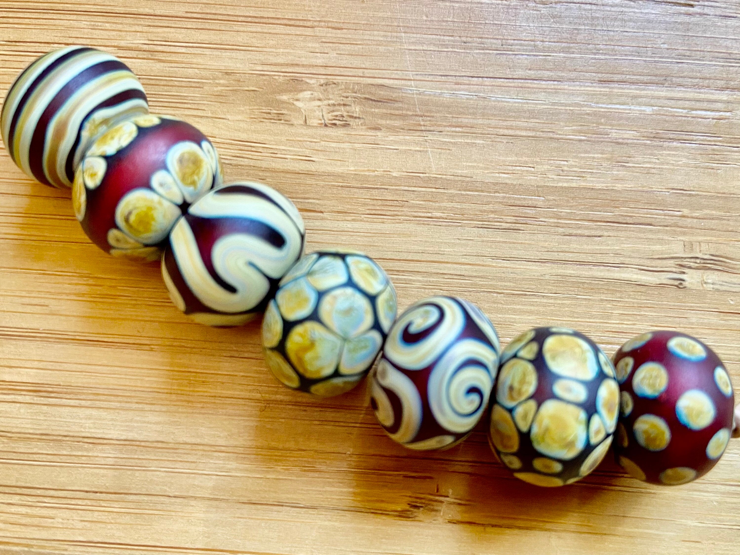 Made to Order GLOWING RED RAKU 7 Ruby Red and Raku Tumbled - Etsy