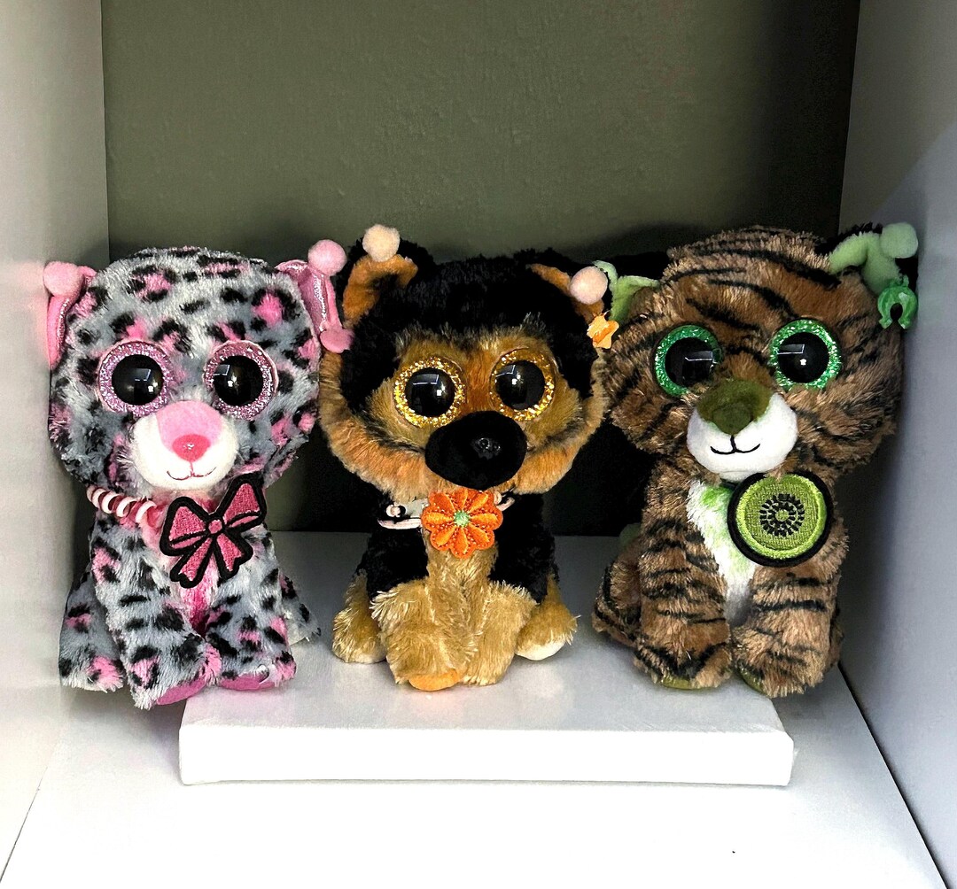 Beanie Boo Custom Lot - Tasha, Spirit, Tiggy - Etsy
