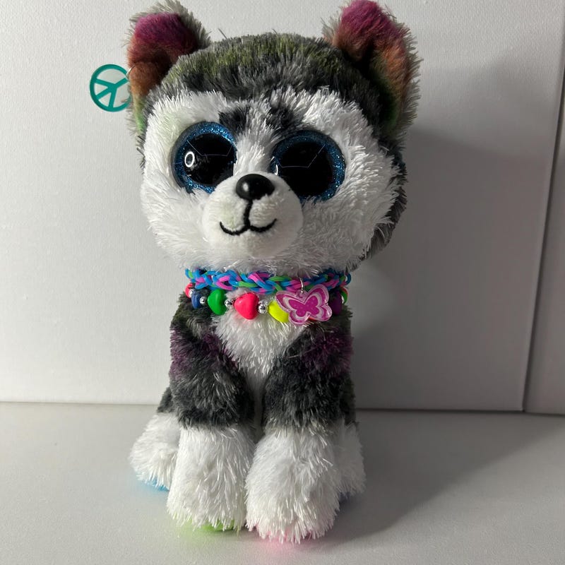 Rainbow Husky - Etsy