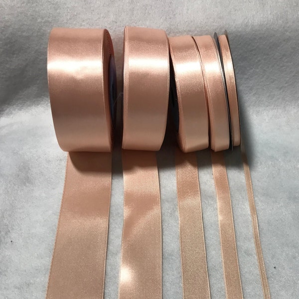 Peach Ribbon - Etsy