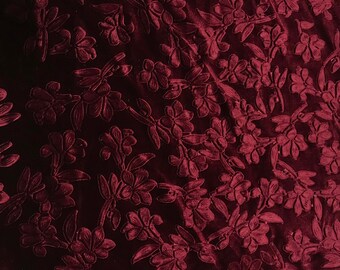 Embossed velvet | Etsy