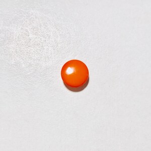 Round Flat Plastic Button 15mm/ 9/16" - Dill Buttons Brand (10 Colors ...