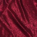 Burgundy Red Baroque Scroll - Silk Jacquard Fabric - Etsy