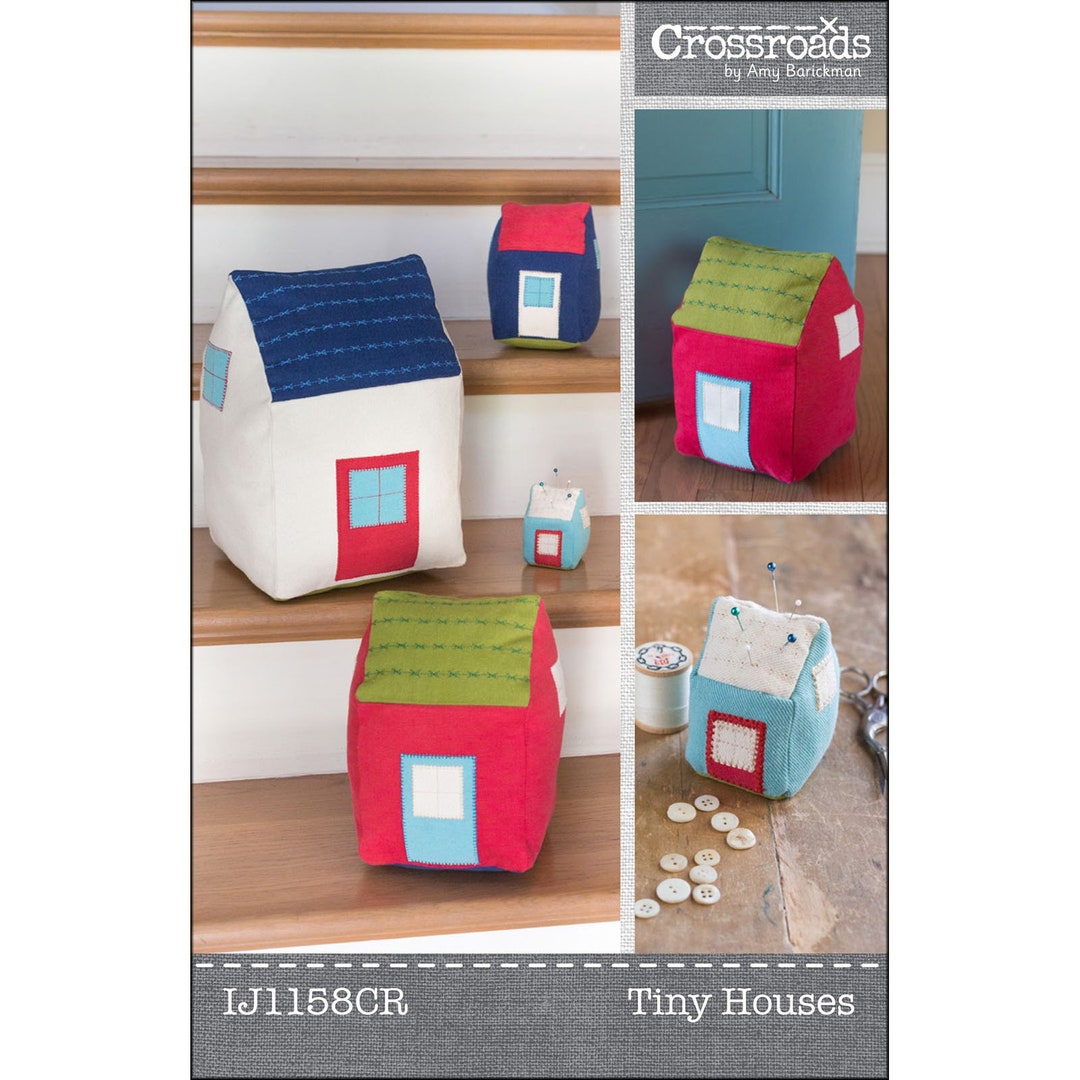 Tiny Houses Pattern by Crossroads IJ1158CR - Etsy