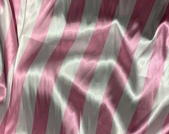 Satin Stripe Fabric | Etsy