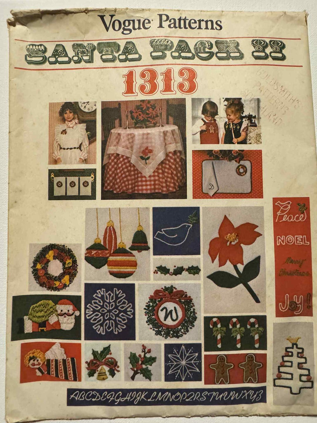 1970 Vogue Santa Pack. Pattern #1313 - Etsy