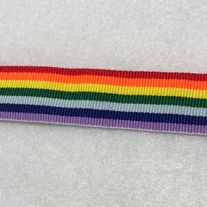 RAINBOW Ribbon (1" Wide) -by the Yard- - Etsy