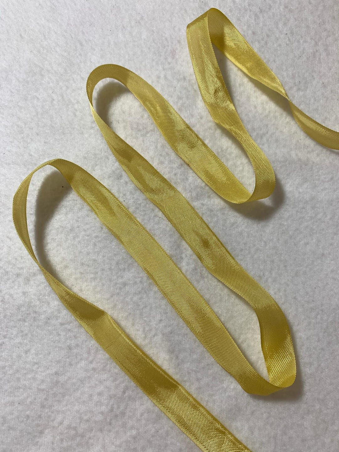Vintage Rayon Seam Binding - Butter Yellow - 9/16 Inch - 5 Yards - Etsy