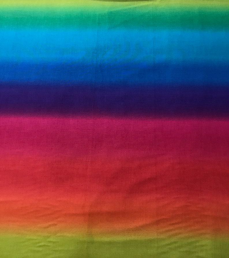 Rainbow Ombre Essential Gradiations Benartex Cotton Fabric Etsy
