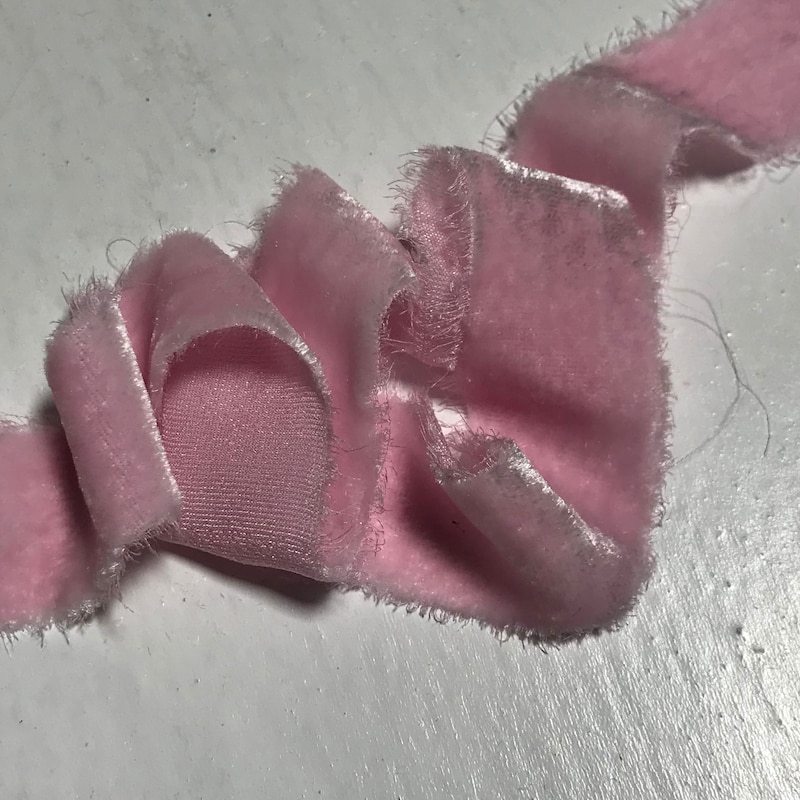 Pink Silk Ribbon - Etsy