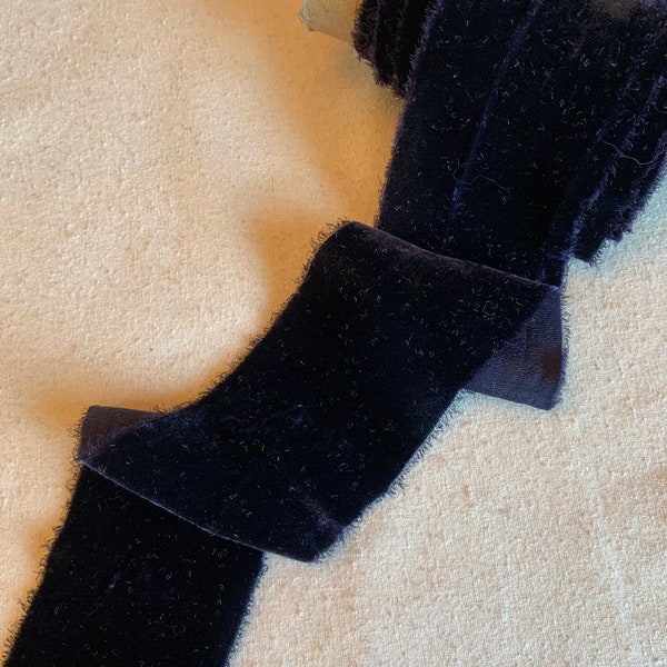 Blue Velvet Ribbon - Etsy