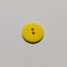 Bright Yellow Round 2 Hole Plastic Button - 20mm / 3/4 Inch - Dill ...