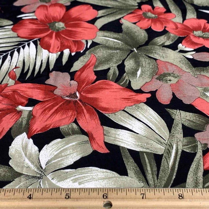Rayon Challis - Etsy