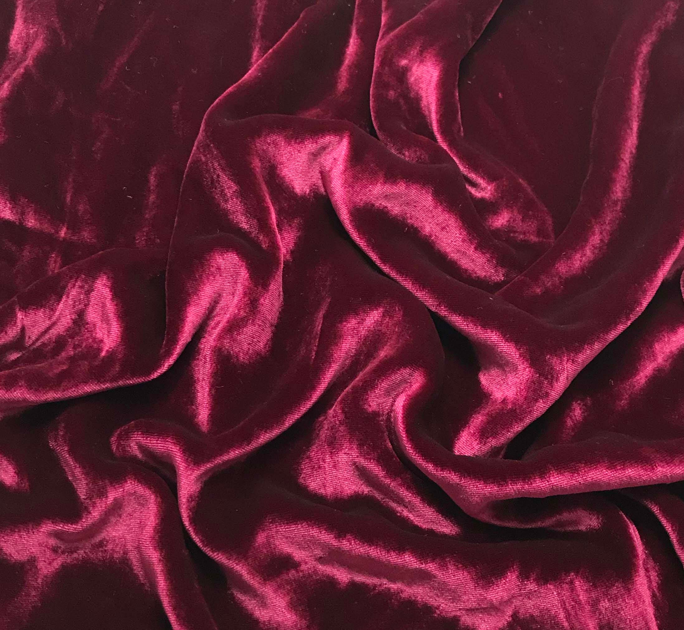 Red Velvet Fabric