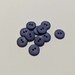 Dusty Blue Round 2 Hole Plastic Button 15mm / 5/8 Inch Dill Buttons Set ...