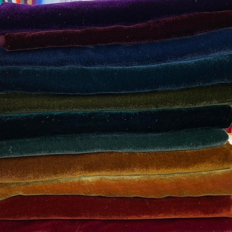Jewel Tones Fabric - Etsy