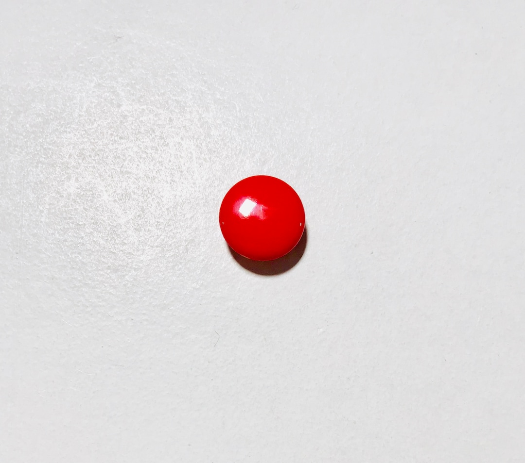 Round Flat Plastic Button 15mm/ 9/16" - Dill Buttons Brand (10 Colors ...