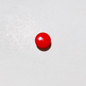 Round Flat Plastic Button 15mm/ 9/16" - Dill Buttons Brand (10 Colors ...