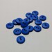 Royal Blue Round 2 Hole Plastic Button - 13mm / 1/2 Inch - Dill Buttons ...