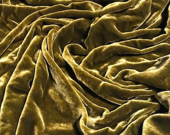 Chartreuse Fabric | Etsy