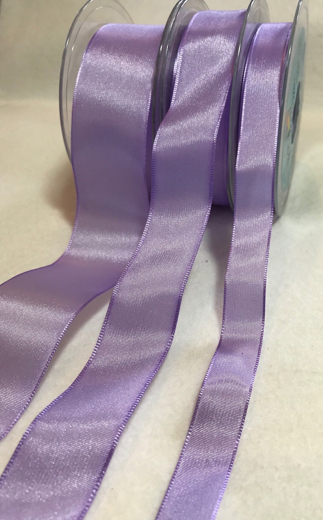 Lavender Wired Taffeta Ribbon - Made in France (3 Widths to Choose From ...