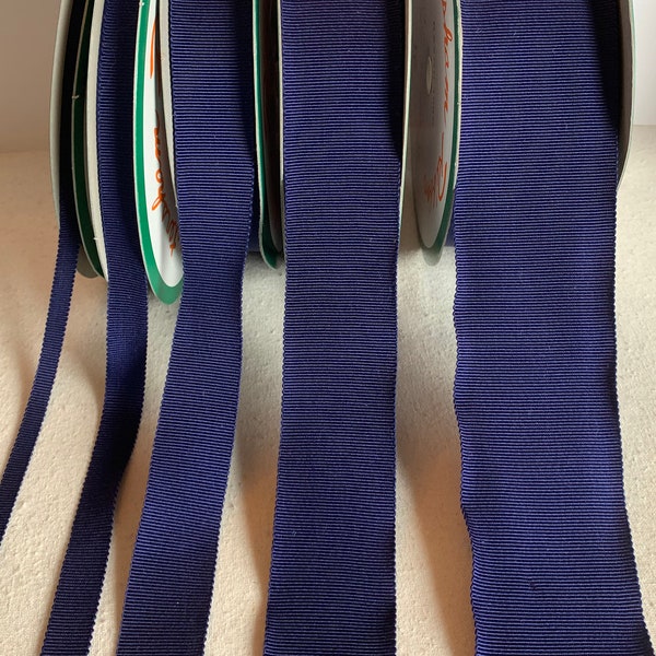 Navy Ribbon - Etsy