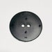 Black Extra Large Wood Grain Plastic Button - 54mm / 2 1/8 Inch - Dill ...
