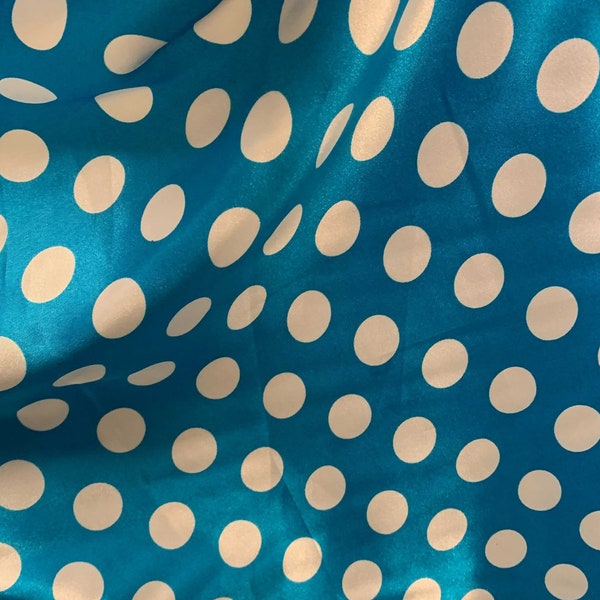 Aqua Polka Dots - Etsy