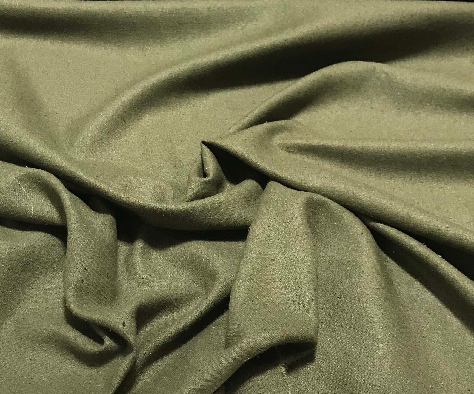OLIVE GREEN Raw Silk NOIL Fabric - Etsy