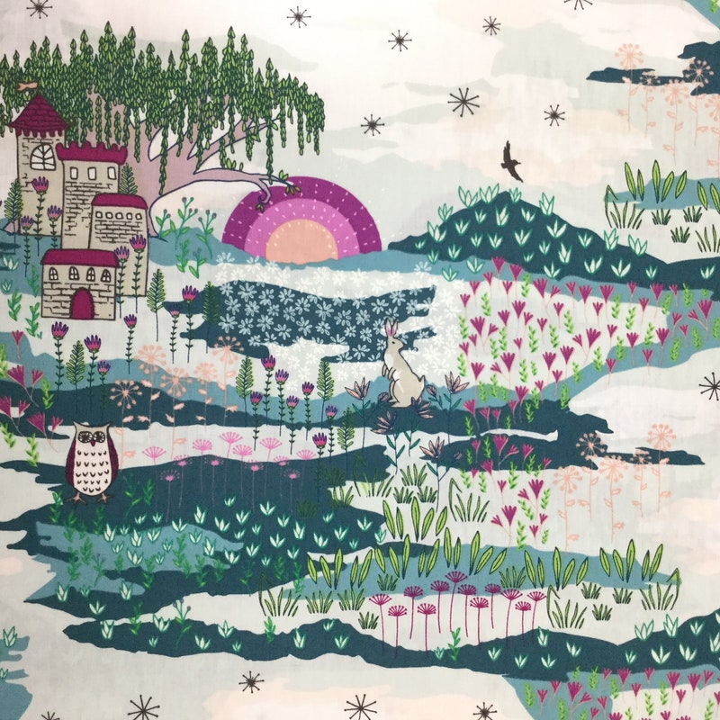 Indie Folk Fabric - Etsy