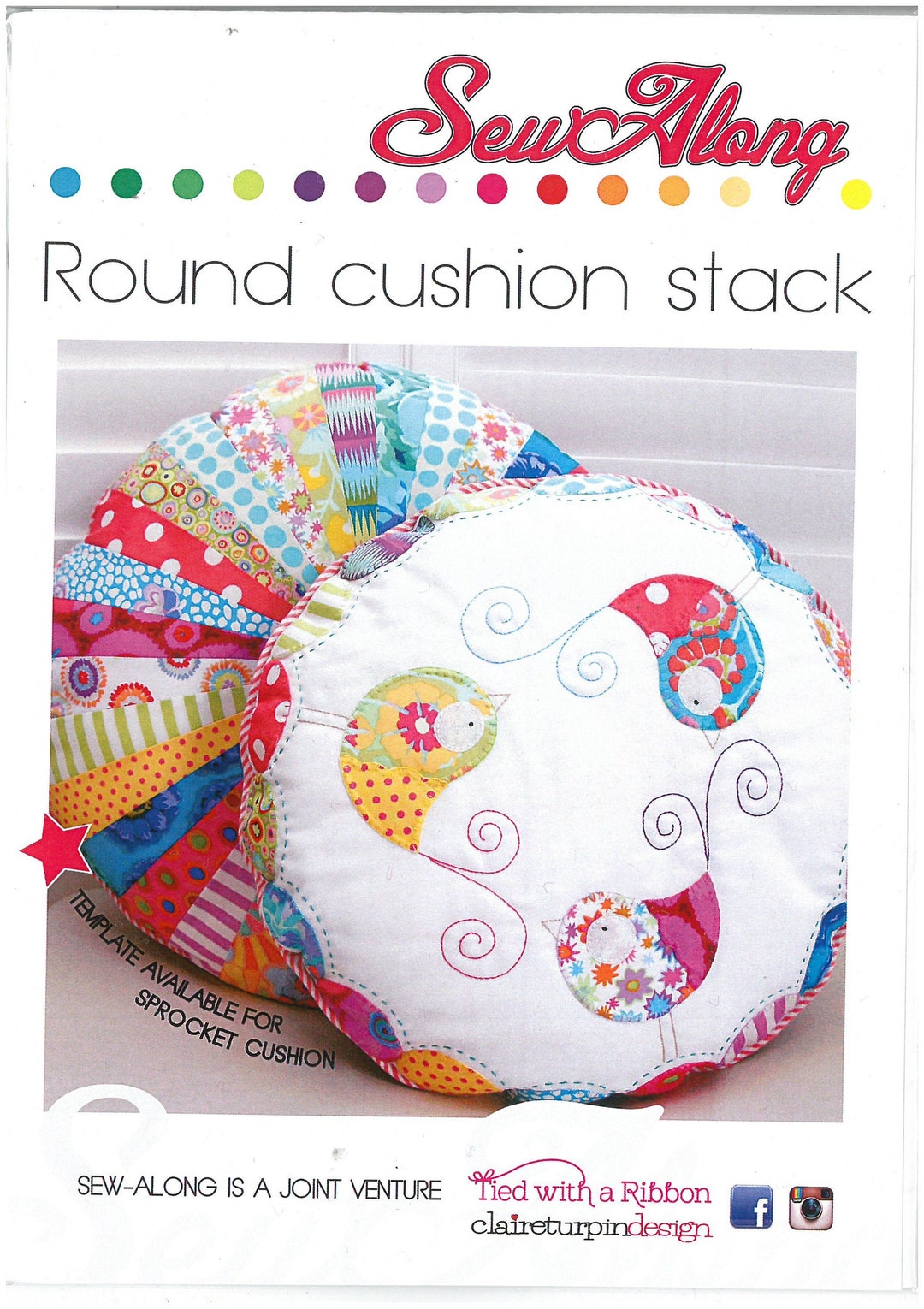 Round Cushion Stack Pattern -sew Along - Etsy