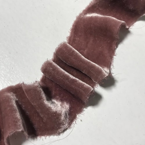 Burgundy Red Silk Velvet Ribbon 4 Widths to Choose From - Etsy