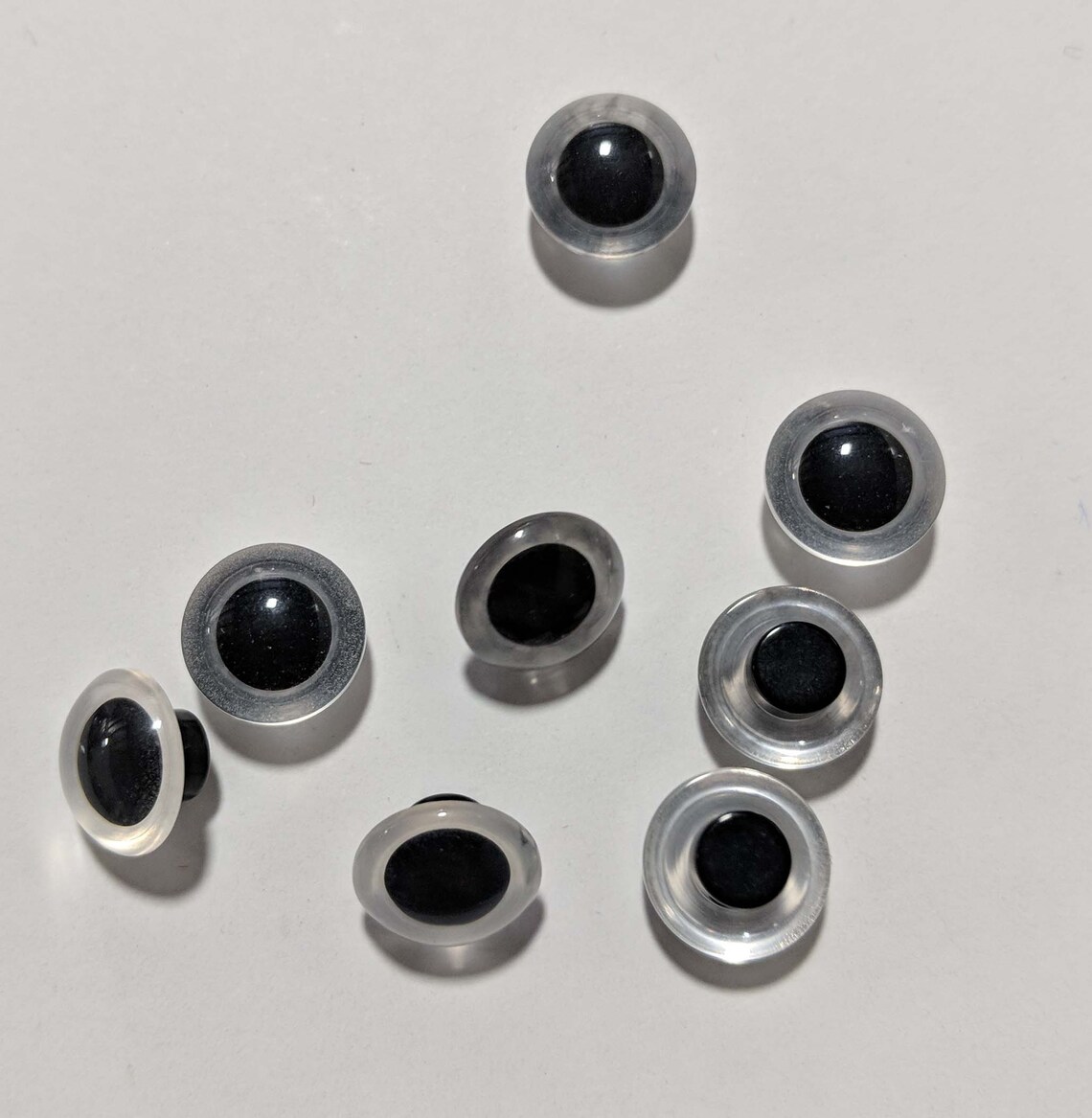 Teddy Bear Eye Plastic Button 12mm / 1/2" - Set of 2- Dill Buttons ...