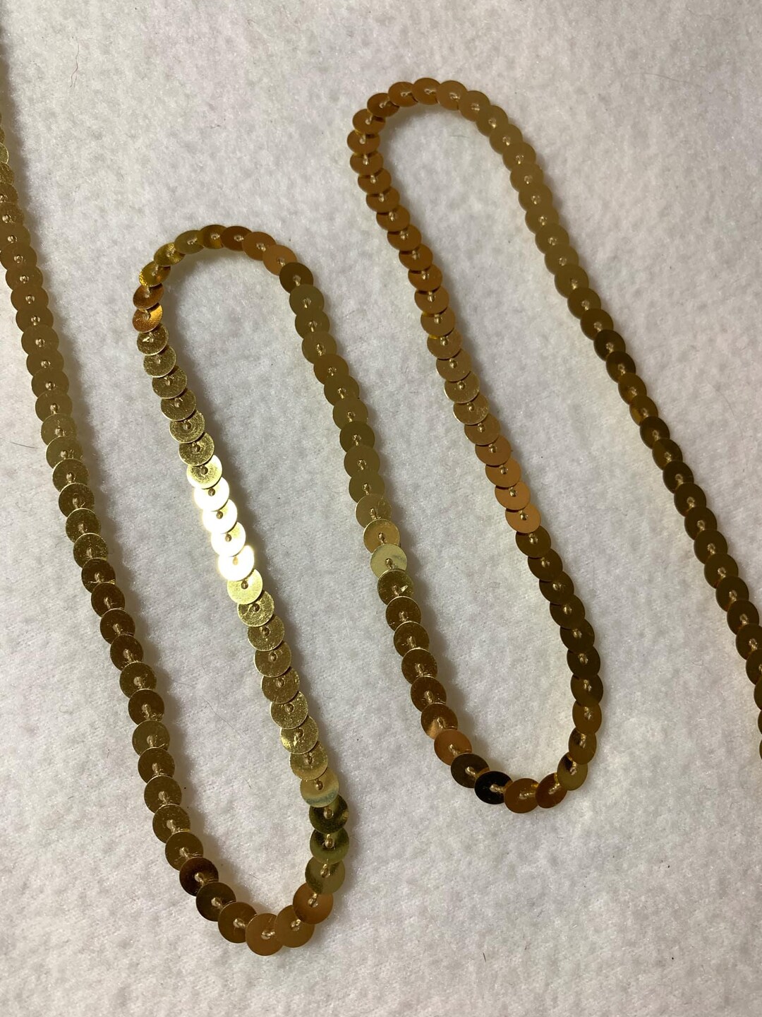 Gold Sequin Ribbon (1/4" Wide - 5 Yards) - Etsy