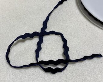 Navy Rick Rack Trim - Etsy
