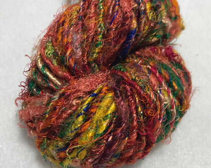 Sari Yarn Made From Recycled Silk 150g /150 Yards - Etsy