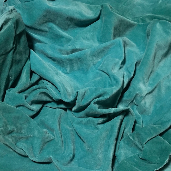Teal Cotton Fabric - Etsy
