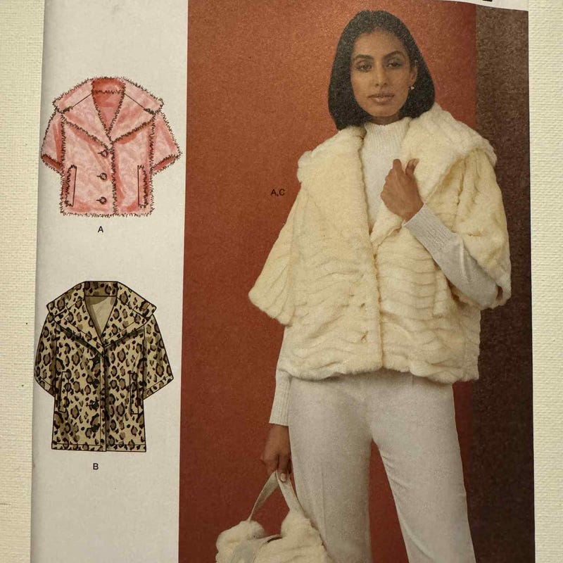 Simplicity Faux Fur - Etsy