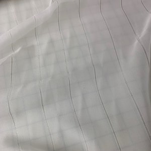 White Fagoting in Silk Chiffon Fabric - Etsy