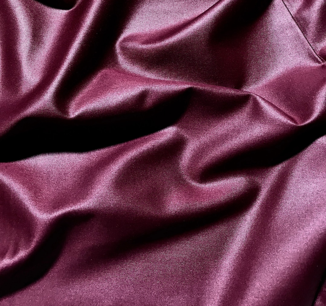 Maroon - Rayon Gabardine Fabric - Etsy