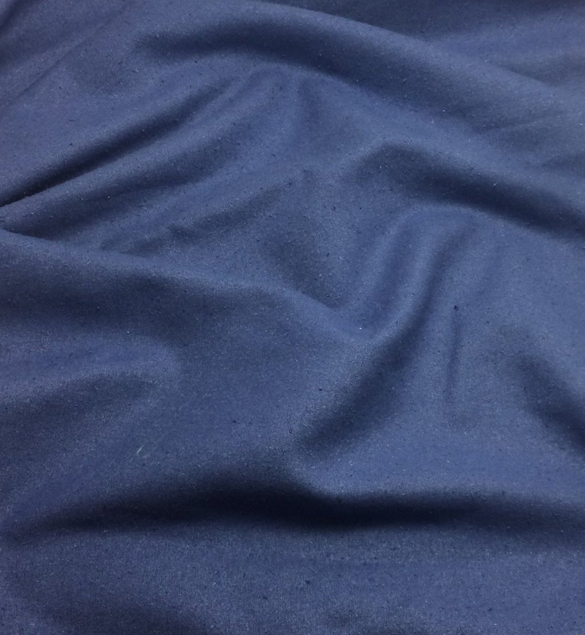 PERIWINKLE BLUE Raw Silk NOIL Fabric - Etsy