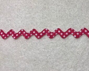 Royal Blue Polka Dot Rick Rack Trim Made in France 3/8 Wide - Etsy